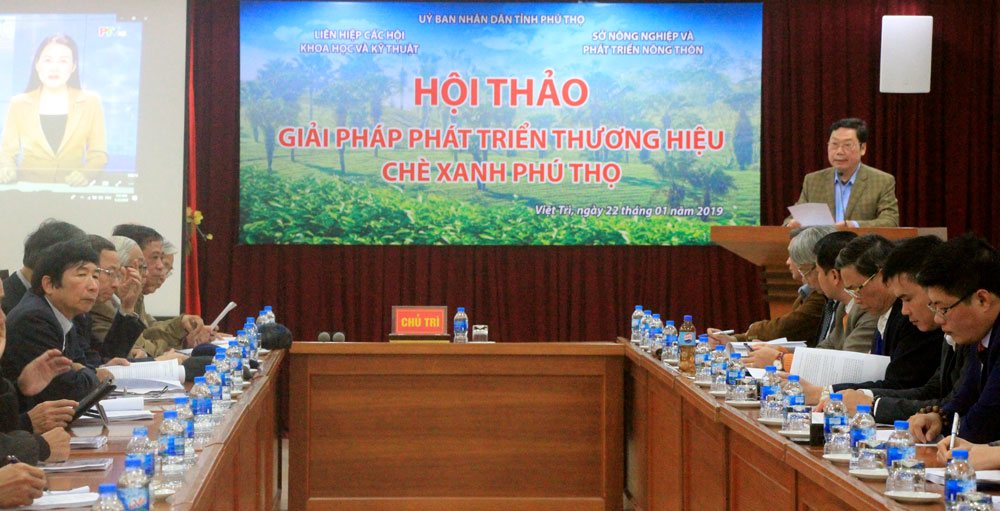 Hội thảo phát triển thương hiệu chè xanh Phú Thọ - Trang thông tin ...